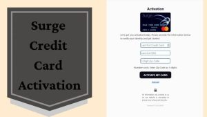 How to Activate Your Surge Credit Crad - Surge Card Info